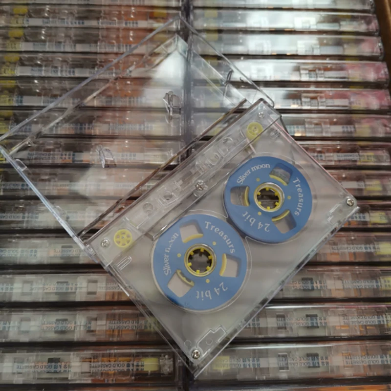 Color-Transparent-Tape-Case-Plastic-Audio-Magnetic-Audio-Recording ...