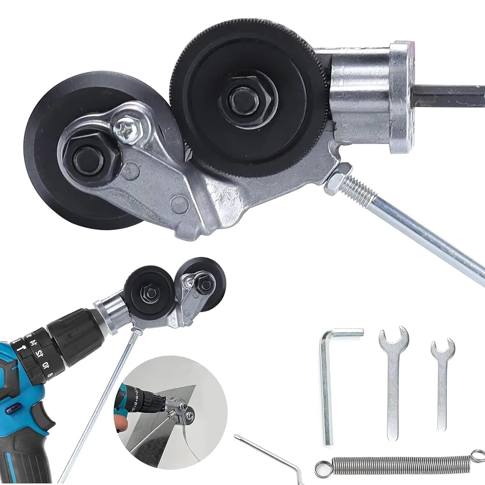 Elektrikli-matkap-plaka-kesici-Metal-DIY-sac-b-ak-i-in-matkap-eki-kesme ...