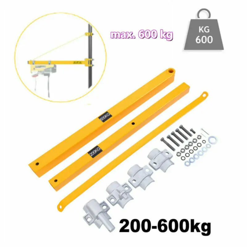 Braccio-girevole-di-qualit-da-75cm-a-110cm-estensibile-paranco ...