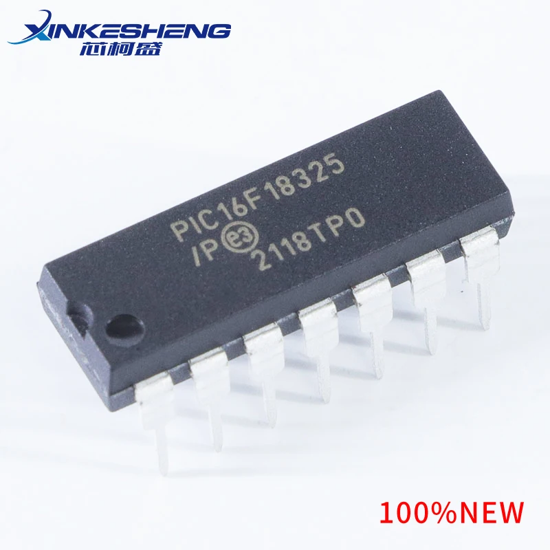 PIC16F18325-I/P DIP14 chip Integrated circuit Electronic component 100 ...