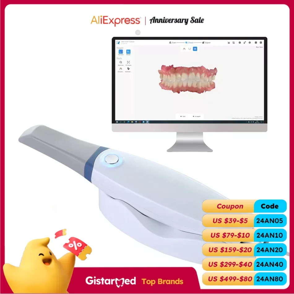 Runyes-Scanner-Digital-Dental-Intraoral-3D-R-pido-Alta-Precis-o ...
