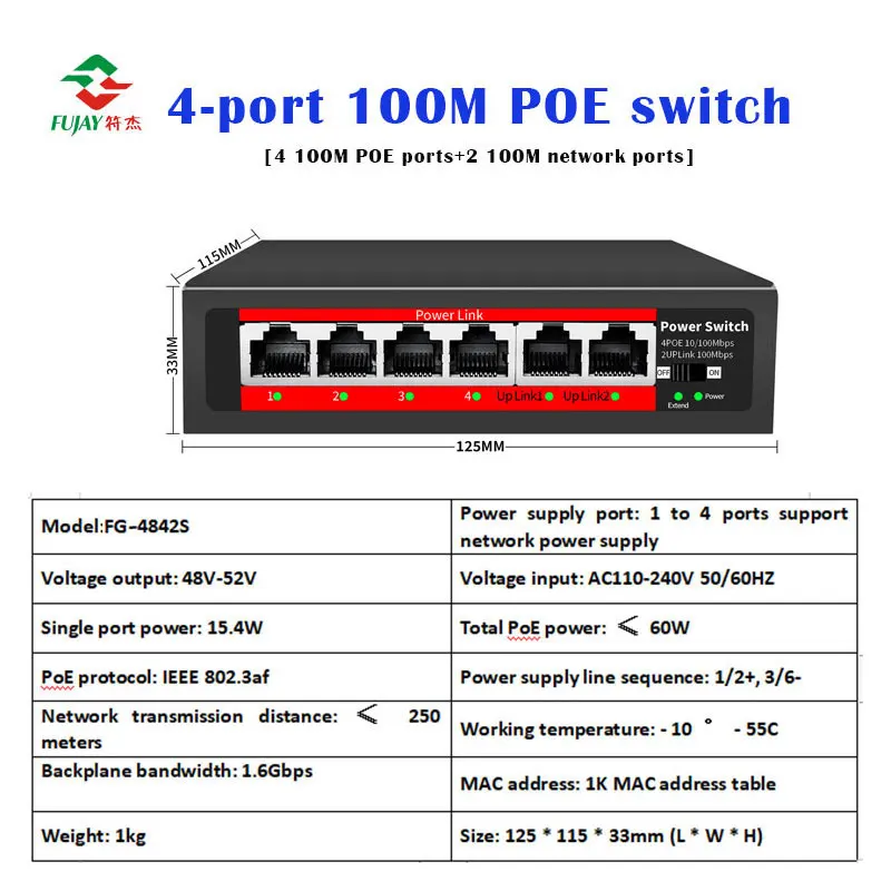 4-100m-Ports-Network-Ethernet-Mini-Poe-Switch-48v-Unmanaged-Network ...