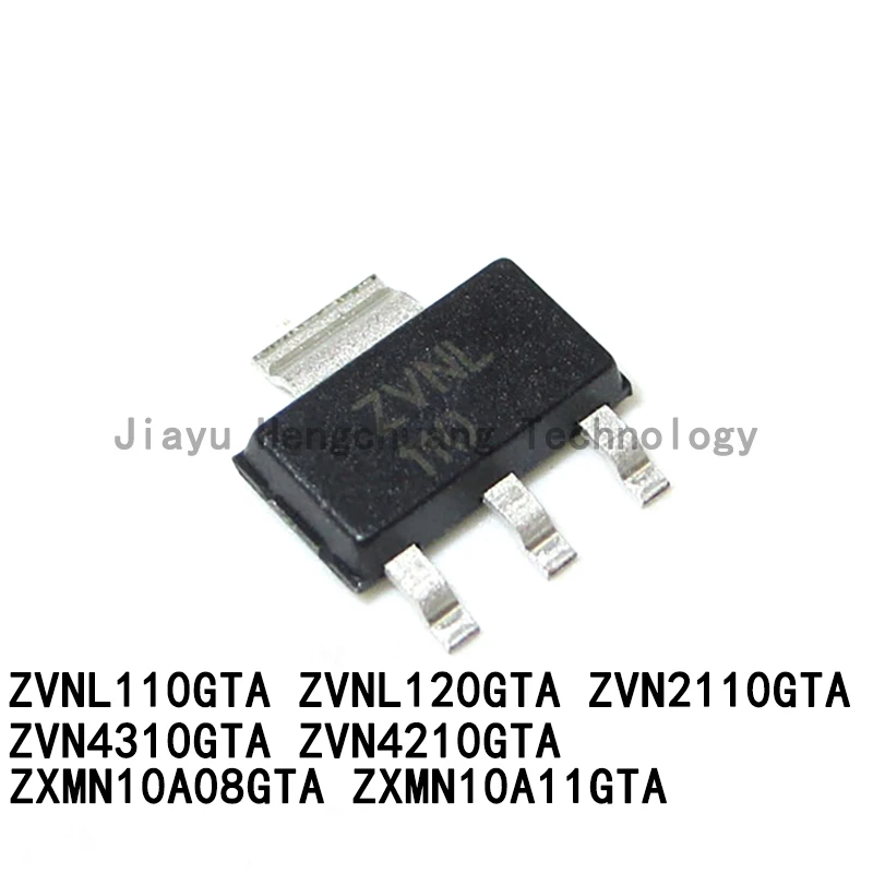 5PCS-ZVNL110-ZVNL110GTA-ZVNL120-ZVN2110GTA-ZVN4310GTA-ZVN4210GTA-SOT ...