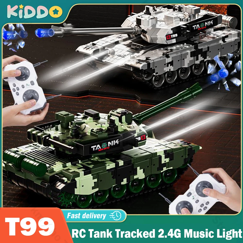 T99-RC-Tank-launch-Cross-Country-13CH-Tracked-Remote-Control-Vehicle-Climbing-Light-Sound-Battle ...