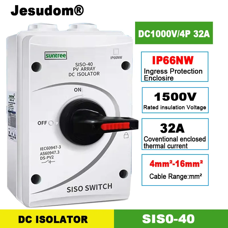 Photovoltaic-Electrical-Isolator-Solar-Switch-PV-Photovoltaic-DC-Switch ...