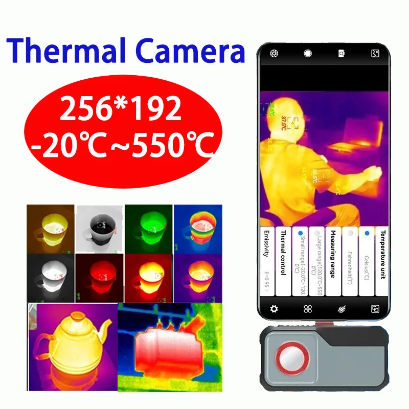 HTI-HT-203U-Thermal-camera-for-phone-Type-c-Thermal-Imager-256-192 ...
