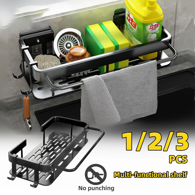 Kitchen-Shelf-Rag-Rack-Kitchen-Organizer-Shelf-Spice-Rack-Household ...