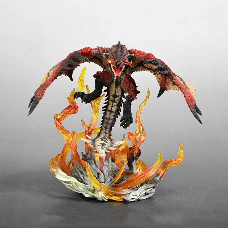 Monster-Hunter-World-Male-Fire-Dragon-Azure-Rathalos-Tigrex-Blue ...