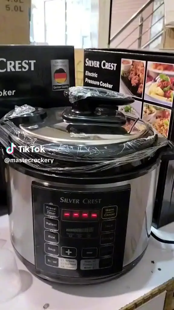 SILVER CREST ELECTRIC PRESSURE COOKER 10 in 1 BEST QUALITY KEEP WARM ...
