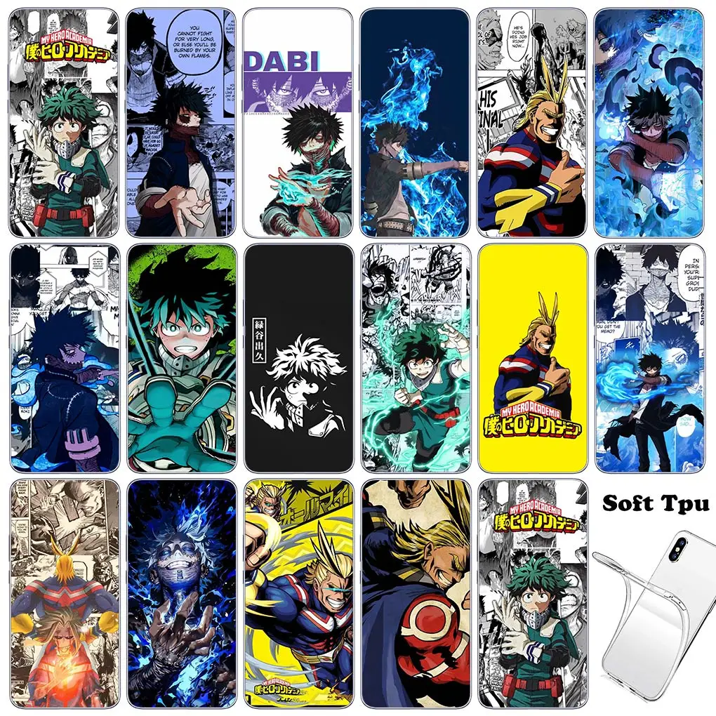 All Might and Dabi My Hero Academia Phone Case Cover for Moto G8 Power ...
