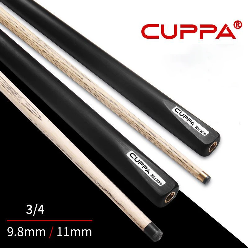 CUPPA-Billiard-Cue-Stick-Set-with-Extender-and-Case-Set-White-Ash-9-8mm ...