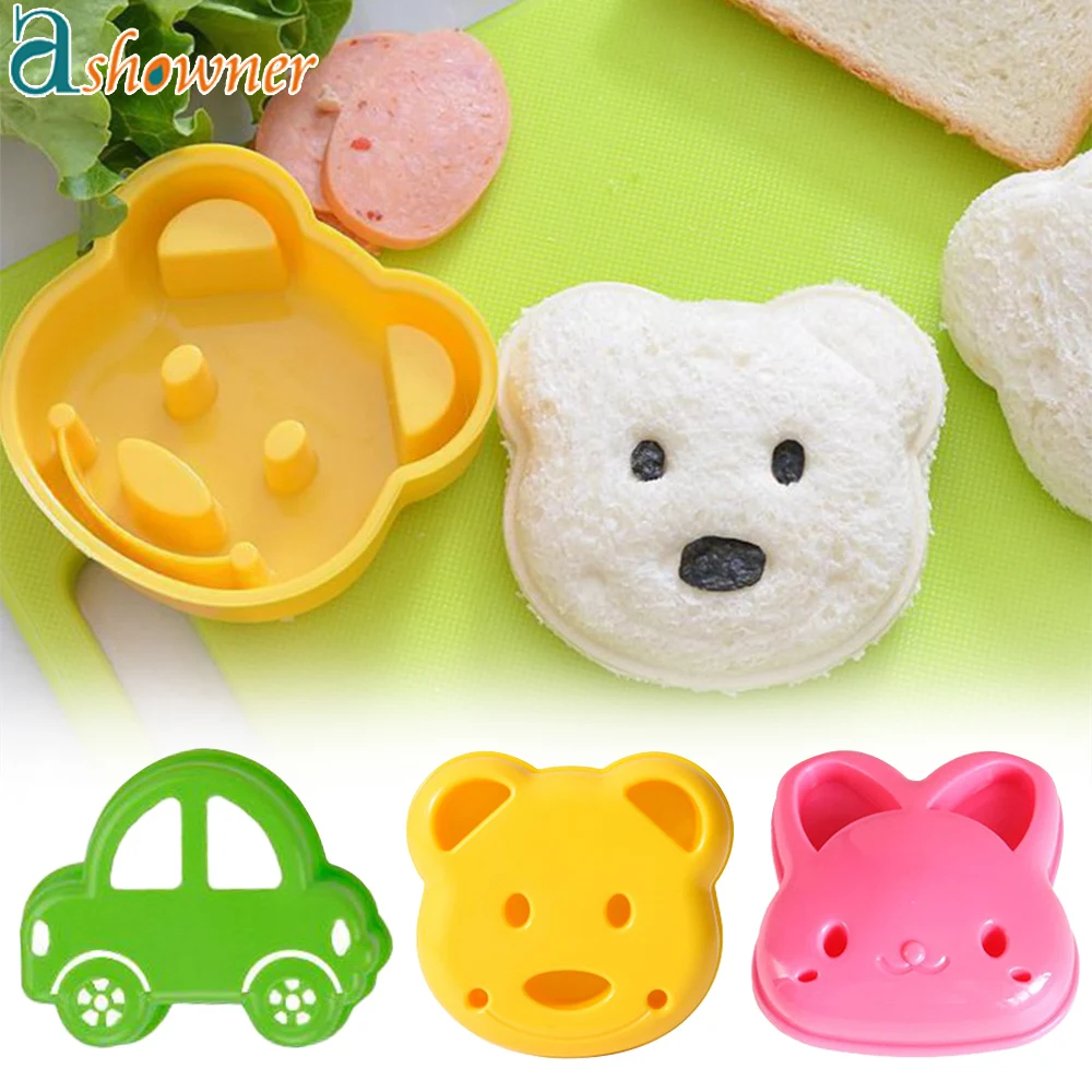 Molde para sándwich de oso de peluche, cortador para hacer pan tostado ...
