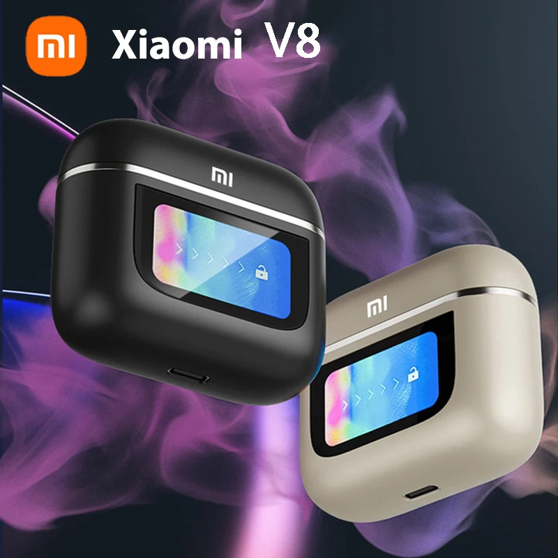 Xiaomi-TWS-V8-ANC-ENC-Earphone-True-Wireless-Bluetooth-Noise-Cancelling-Headphone-In-Ear-Touch ...