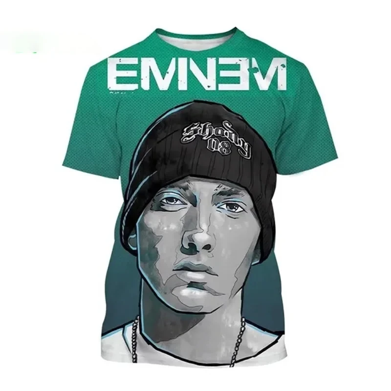 New-Hot-Selling-Rap-Singer-Eminem-Fashion-Print-T-shirt-Rap-Master ...