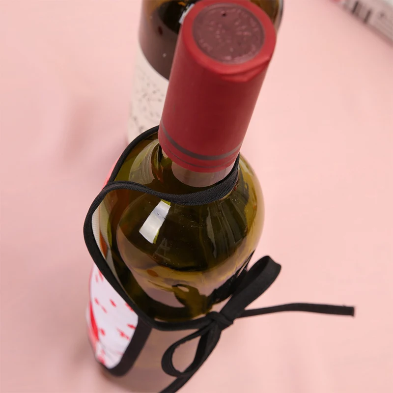 Cache-bouteille - Non spécifié - Mini tablier de Noël - 14x20cm ...