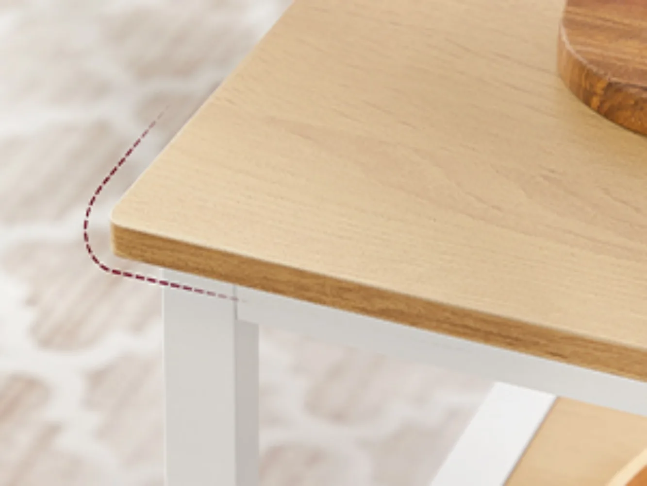 VASAGLE Kitchen Island with 3 Shelves, 39.4 Inches Kitchen Shelf with ...