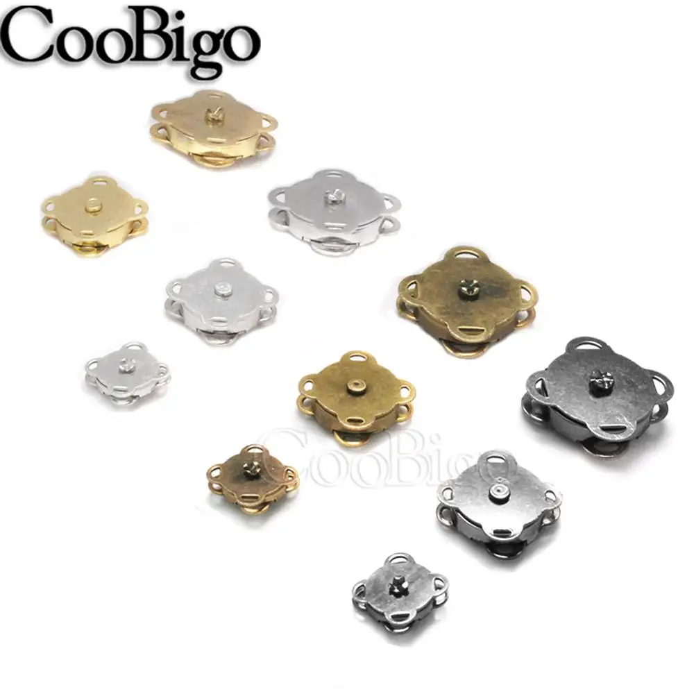 5set-Metal-Snap-Magnet-Button-Magnetic-Fastener-Clasp-Closure-Buckle ...