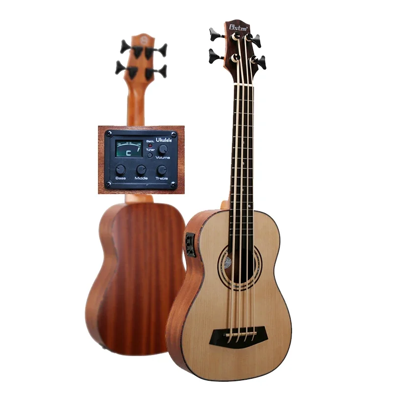 China-factory-hot-sale-30-inch-bass-ukulele-4-strings-with-solid-wood ...