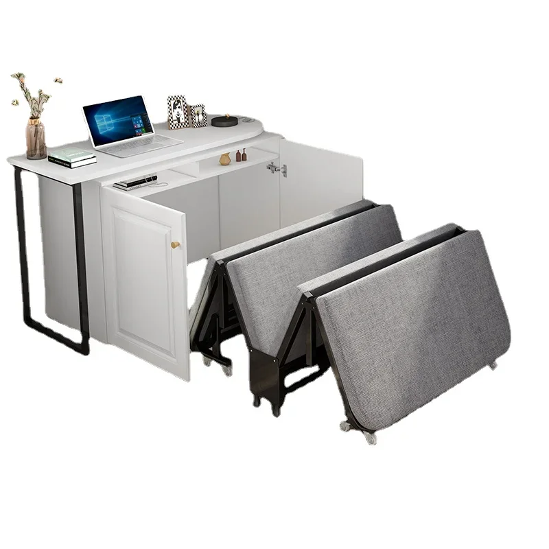 Hxl-Nap-Folding-Bed-Rotating-Desk-Integrated-Combination-Office ...
