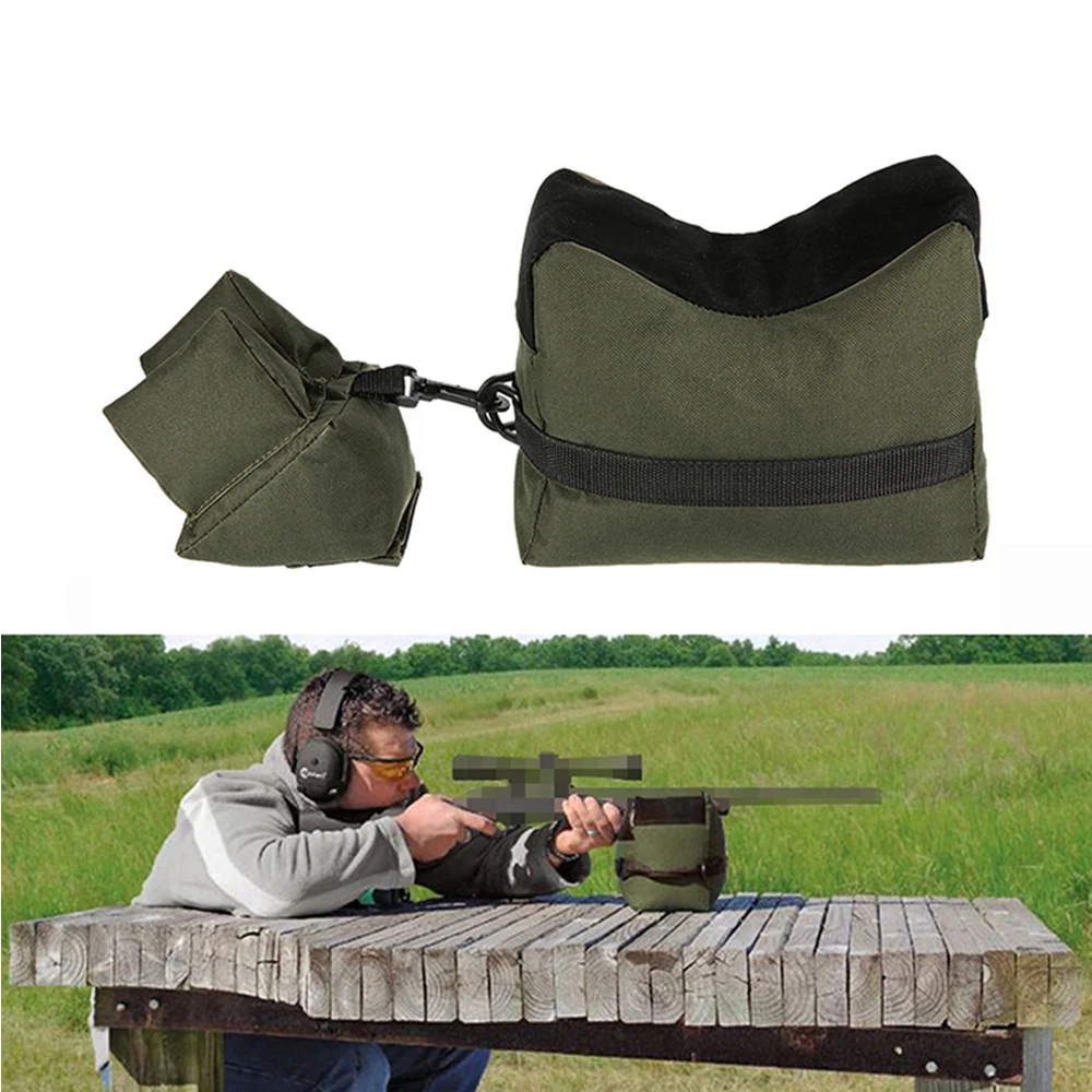 Front&rear Bag Support Rifle Sandbag Without Sand Sniper Hunting Target ...
