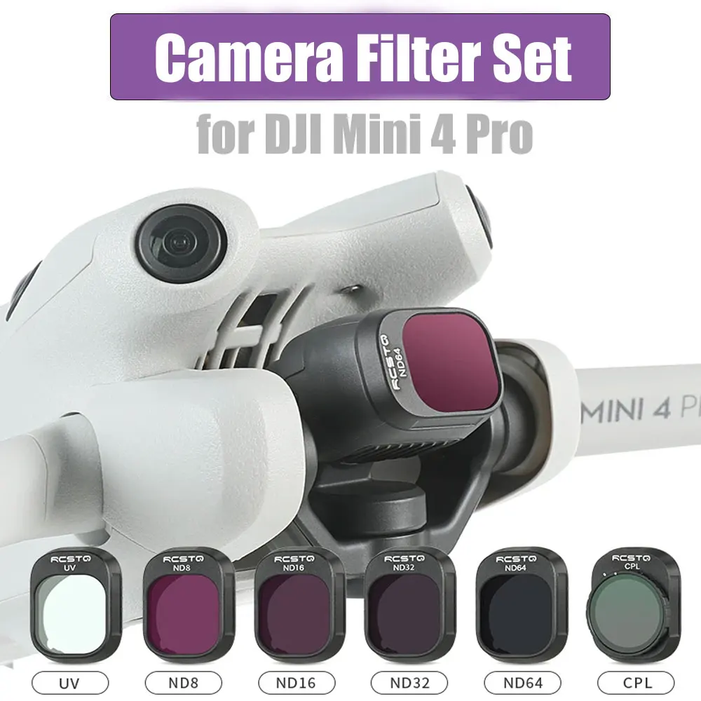 Camera-Filter-for-DJI-Mini-4-Pro-ND-Filter-Drone-Camera-Lens-Filter-Set ...