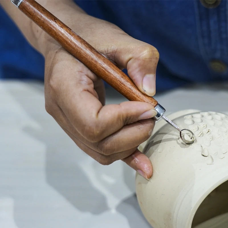 4pcs-Pottery-Texture-Tool-Carving-Knife-Ceramic-DIY-Wooden-Handle ...