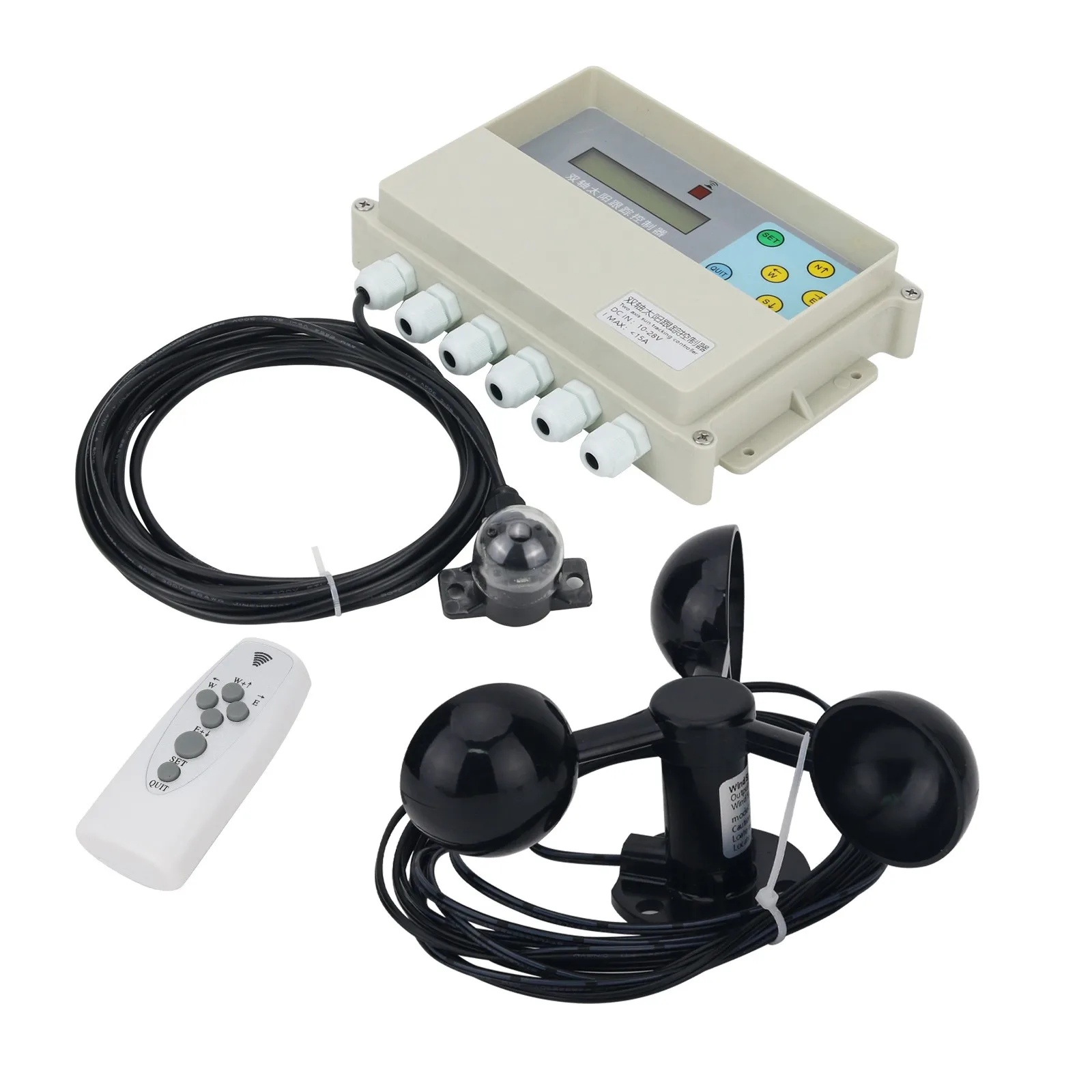 Dual-Axis-Solar-Tracker-Controller-Sun-Tracker-Sun-Automatic-Tracking ...