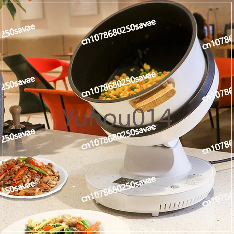Multi-function, Electric Stir Frying Pot, Non-Stick Smart Stirring Wok ...
