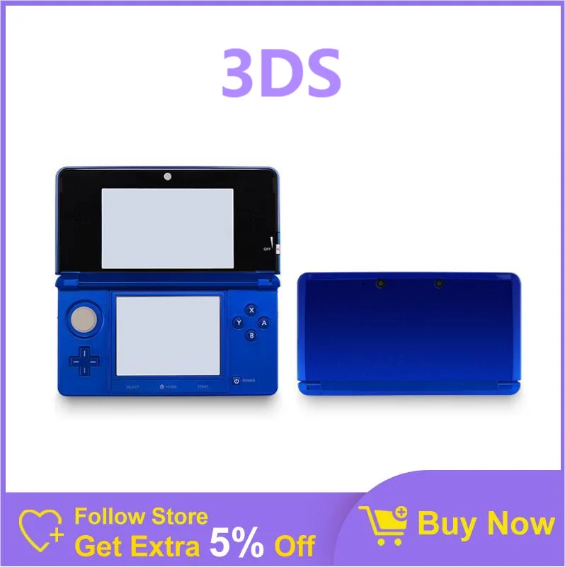 3ds Cobalt Blue