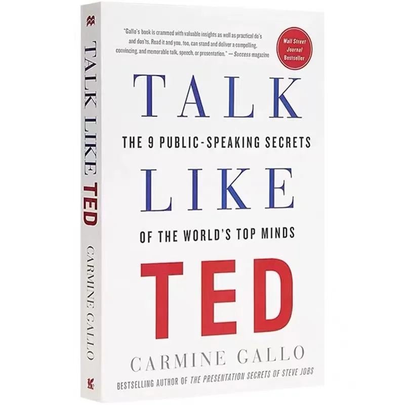 Talk Like Ted by Carmine Gallo: The English Book That Transforms How ...