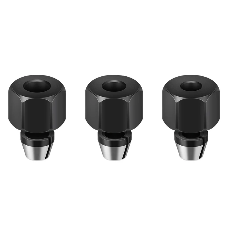 AB08-6/6.35/8Mm Collet Chuck With Nut Engraving Trimming Machine Router ...