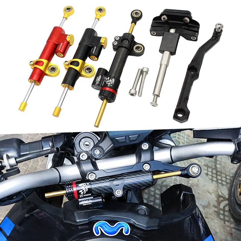 MT09-Motorcycle-Directional-Damper-Shock-Absorber-Stabilizer-Carbon ...