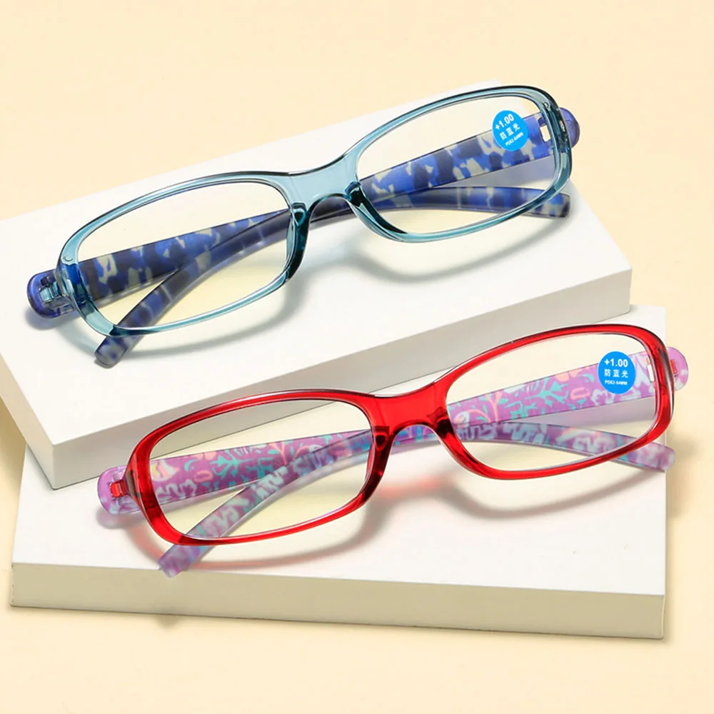 Iboode Tr90 Reading Glasses Anti Blue Light Hyperopia Computer Goggle ...