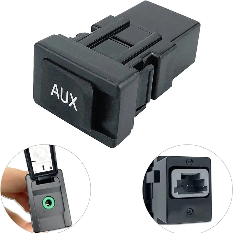 AUX-Auxiliary-Input-Jack-Aux-Port-Audio-Connector-For-TOYOTA-CAMRY-2007 ...