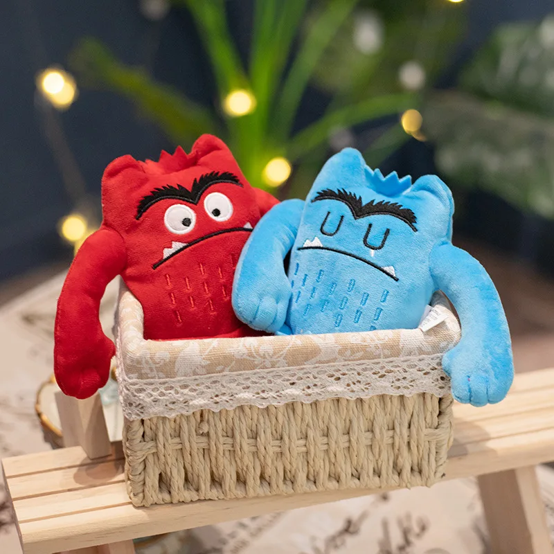 Color Monster Emotion Plush Toys Baby Appease Emotion Plushie Cute ...
