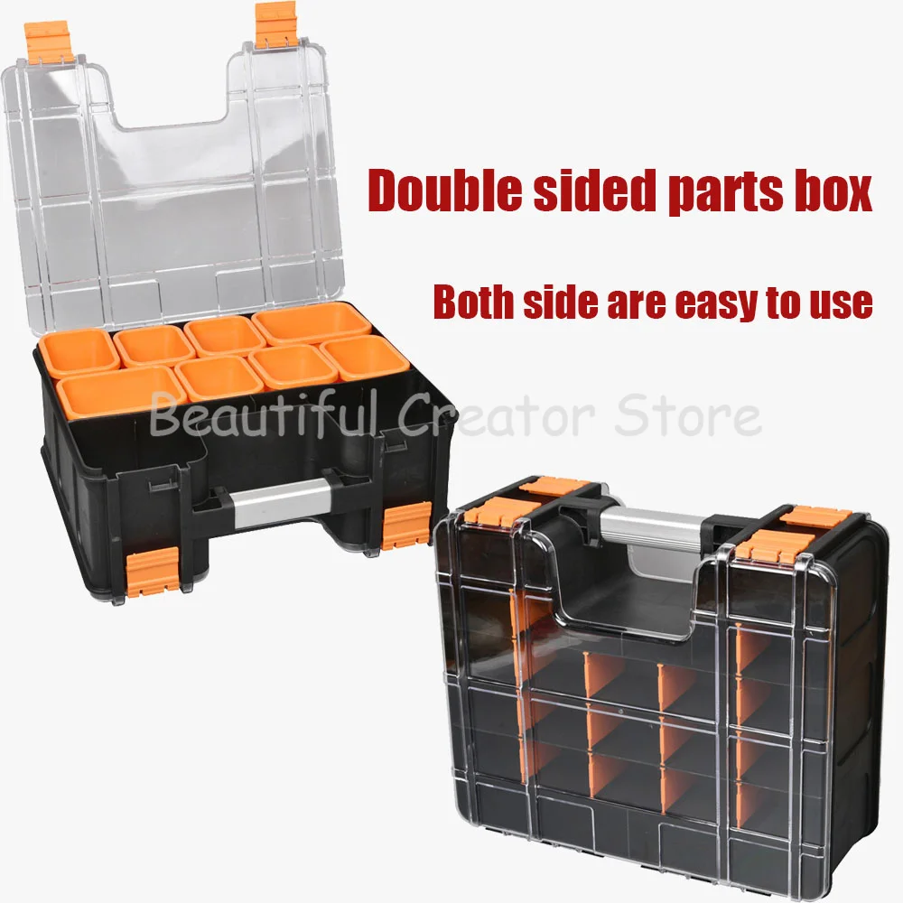 Double-side-Hardware-Srorage-Toolbox-Parts-Tool-box-Screws-organizer ...