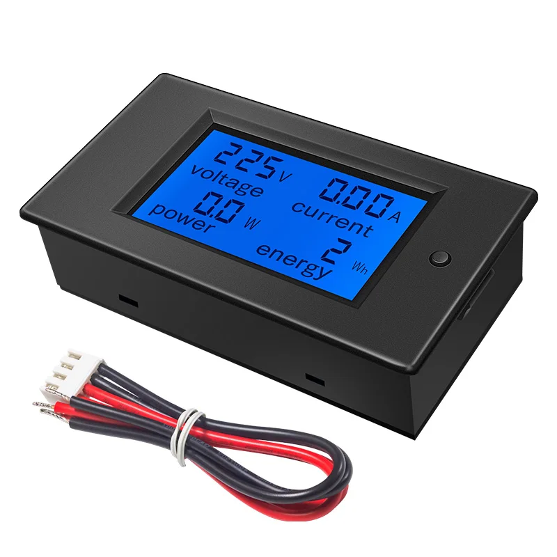 Peacefair-PZEM-021-VH-Digital-LCD-Power-Meter-Single-Phase-AC-80-260V ...