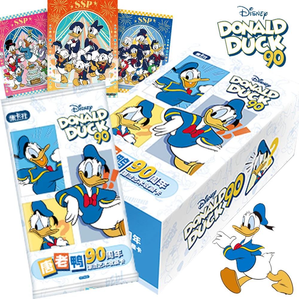 Card Fun Disney Donald Duck Card Cartoon Cute Anime Character 90th ...