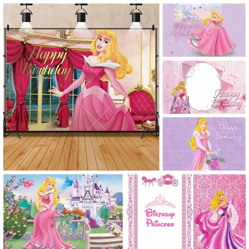 Disney Aurora Princess Sleeping Beauty Kids Girls Birthday Gifts Party ...