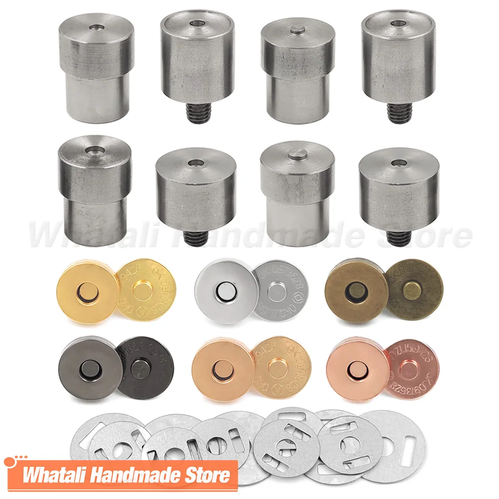 Botones-magn-ticos-de-14mm-y-18mm-hebilla-de-cartera-magn-tica-broches ...