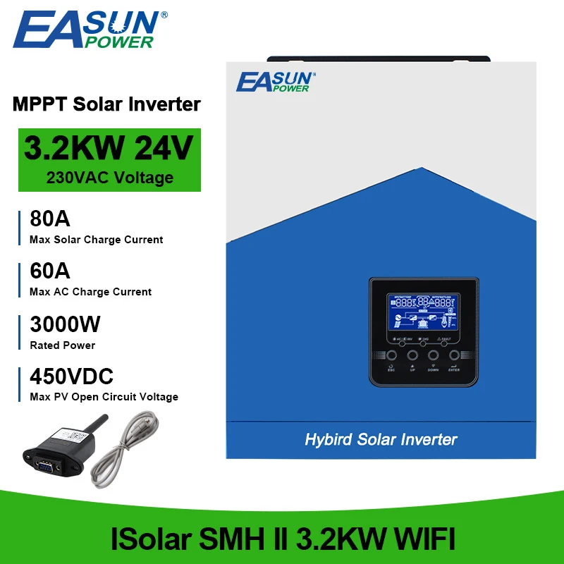 Easun-Hybrid-Solar-Inverter-24V-3-2KW-Pure-Sine-Wave-Inverter-Off-Grid ...