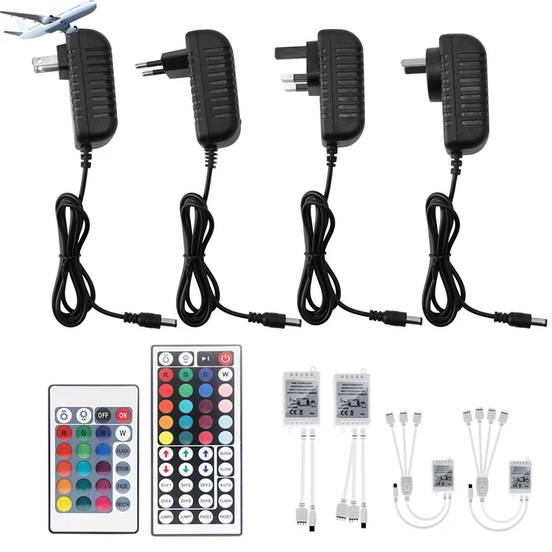 Led-Accessories-RGB-Led-Strip-Power-Adapter-12V-3A-5A-EU-US-UK-AU-Plug ...