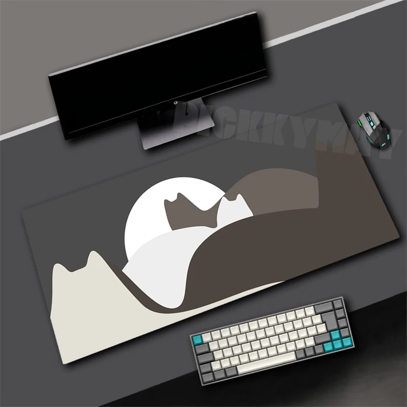 Large-Cat-Mousepad-For-PC-Big-Size-Computer-Mats-1000x500mm-Desk-Mat-HD ...