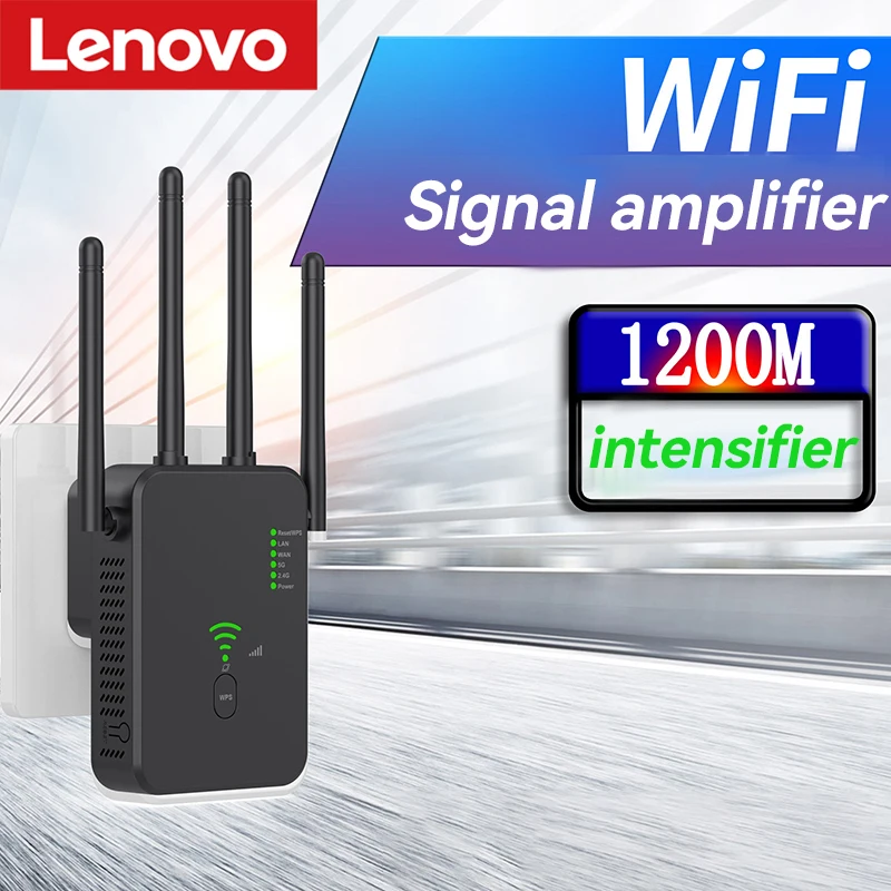 Lenovo-1200Mbps-Wireless-WiFi-Repeater-Wifi-Signal-Booster-Dual-Band-2 ...