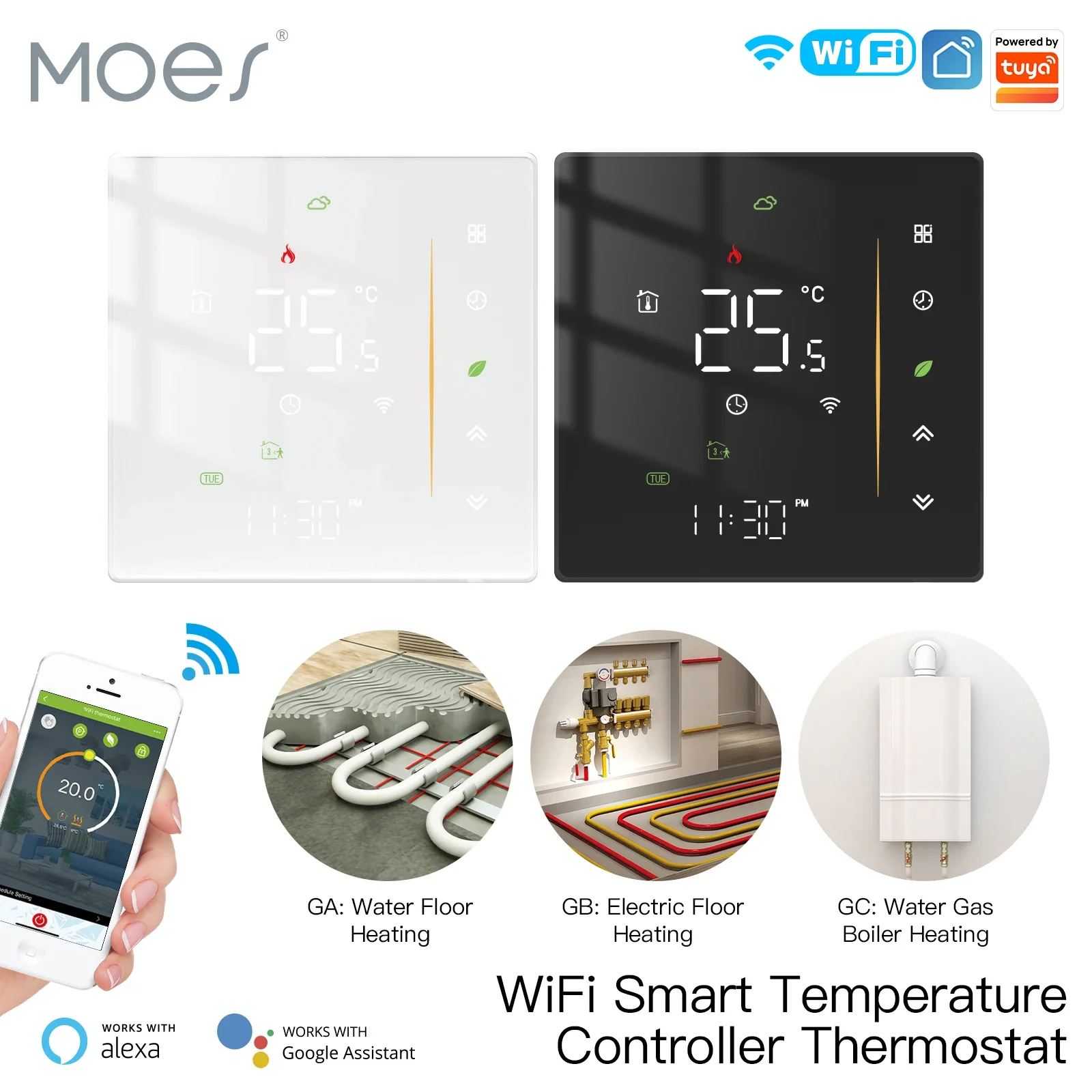 Thermostat-WiFi-Wireless-Room-Temperature-Controller-of-Water-Electric ...