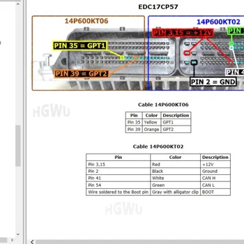 Ecu Pin Outs Software Boot Ecu PinOuts Connection Software Collection ...