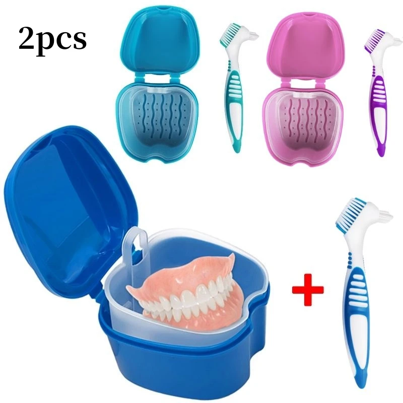 2pcs-Dental-Retainer-Orthodontic-Mouth-Guard-Denture-Storage-Case-Box ...