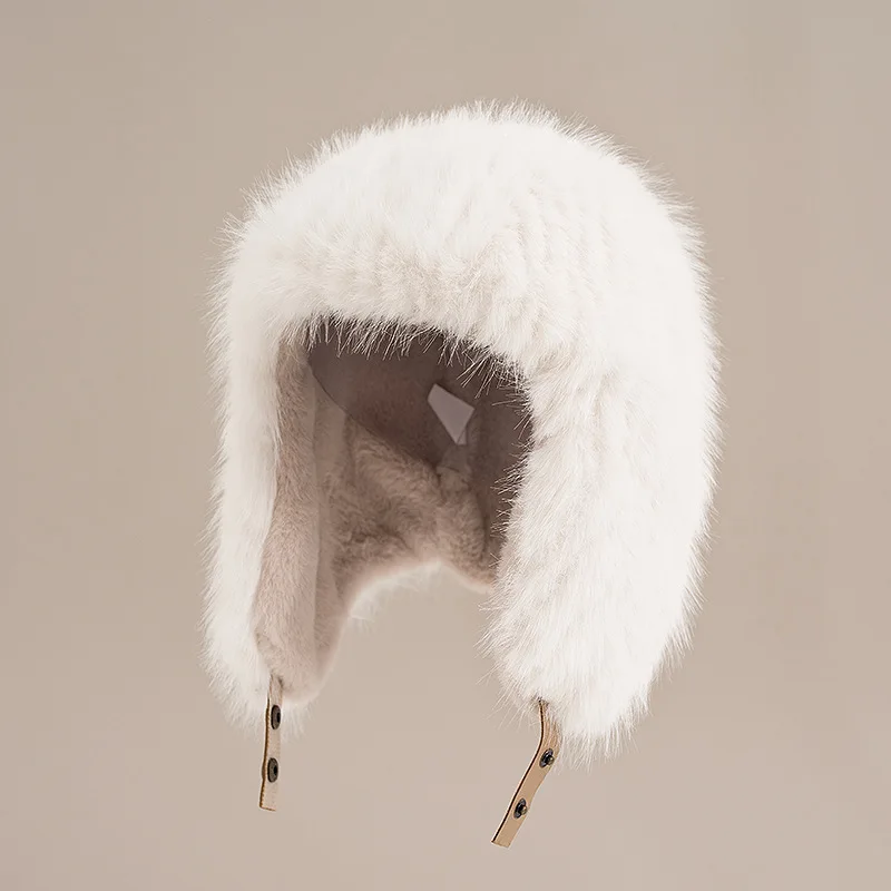 Hot-High-end-Luxury-Artificial-Hat-Unisex-False-Raccoon-Fur-Hat-Lei ...
