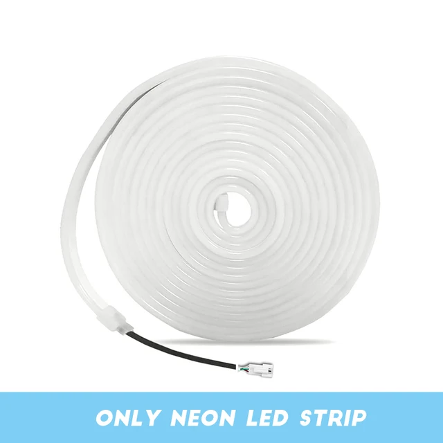 32.8ft/10M WIFI RGBIC Neon Rope Light 12/24V Magic Home LED Strip ...