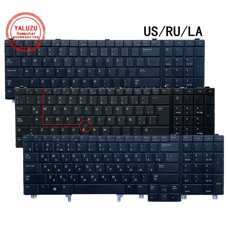 Teclado-de-ordenador-port-til-para-Dell-Latitude-E6520-E5520-E5530 ...